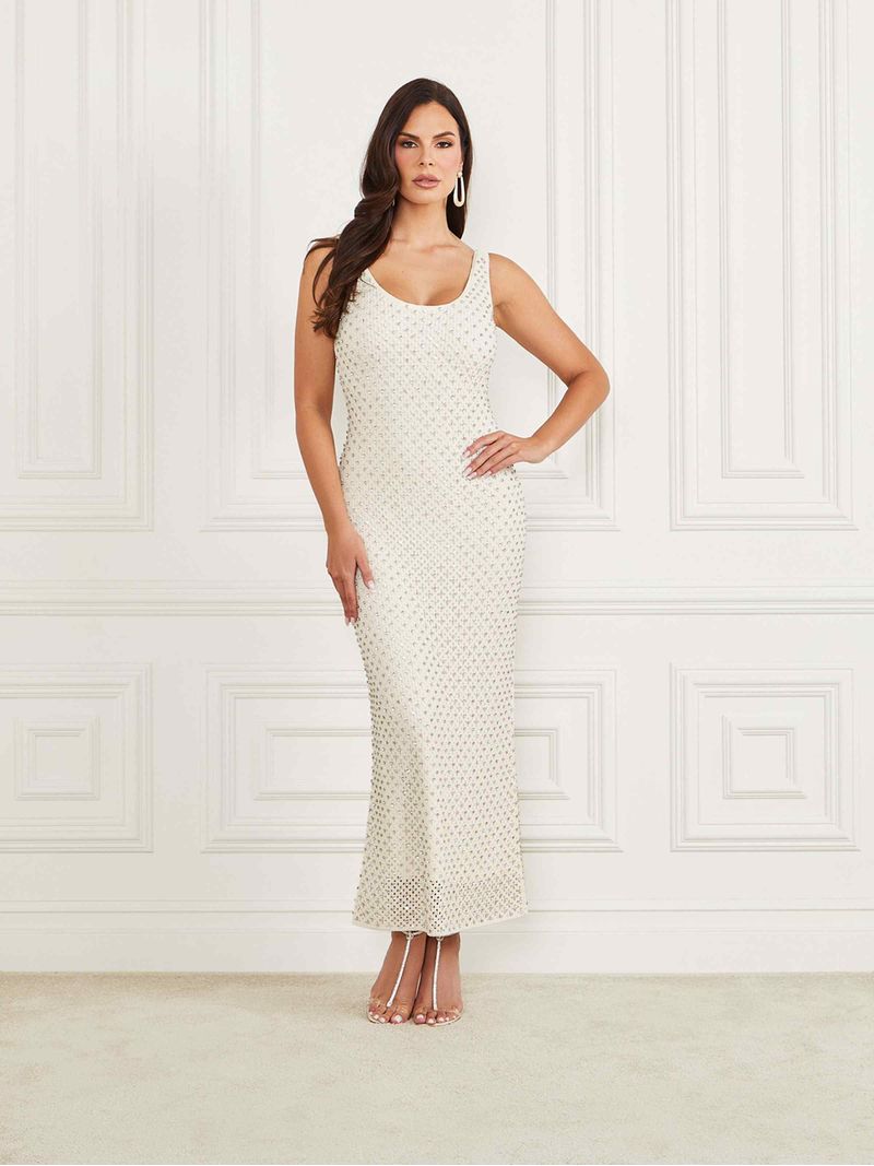Vestido Blanco Guess Marciano Marylin | Vestidos - Guess Mexico